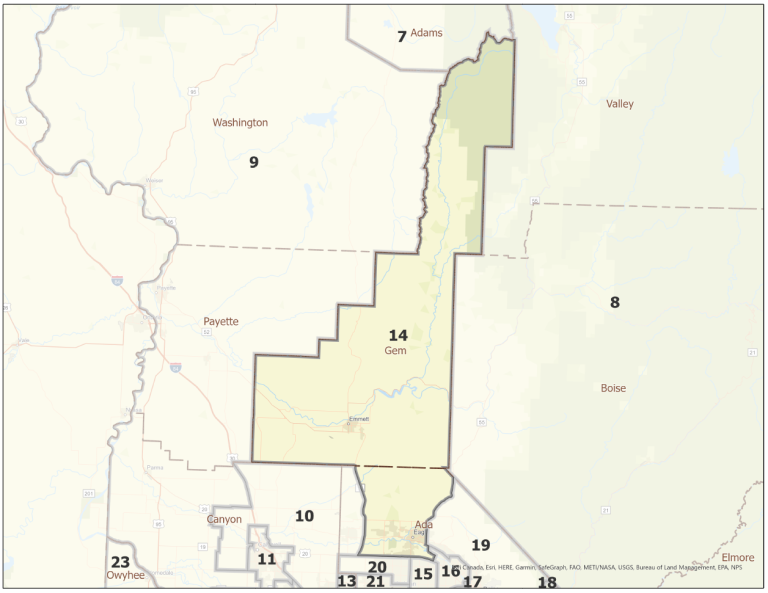 Legislative Districts | Idaho Insider | Gem State Chronicle