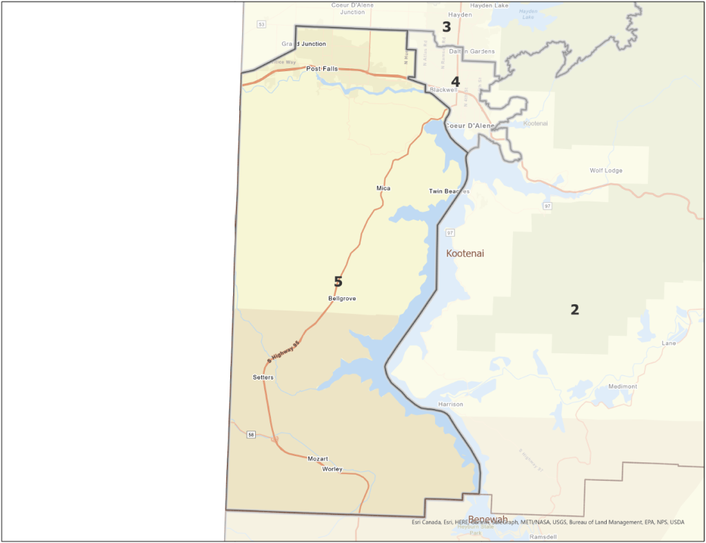 Legislative Districts | Idaho Insider | Gem State Chronicle